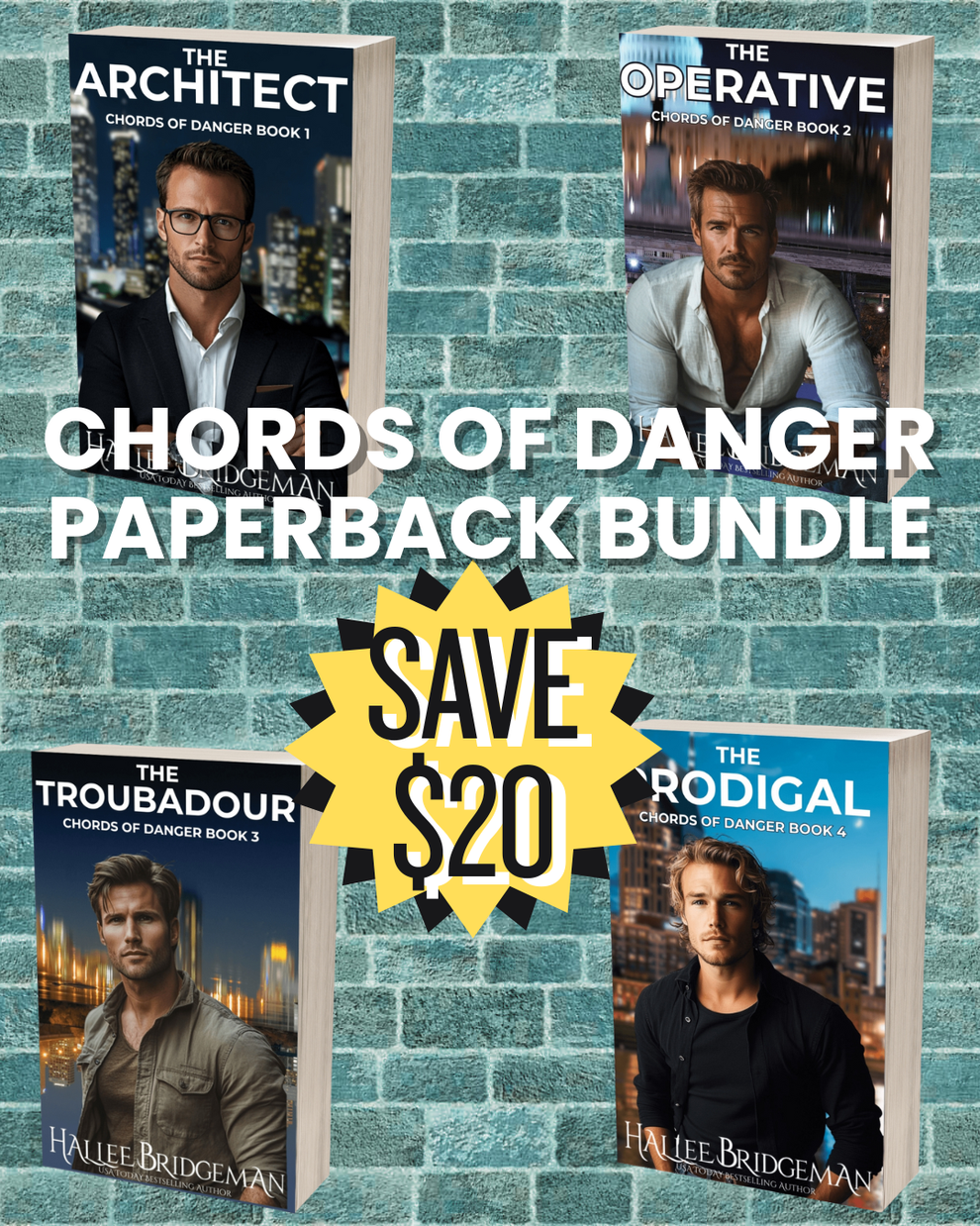 Chords of Danger Paperback Bundle – USA Today Bestselling Author Hallee ...